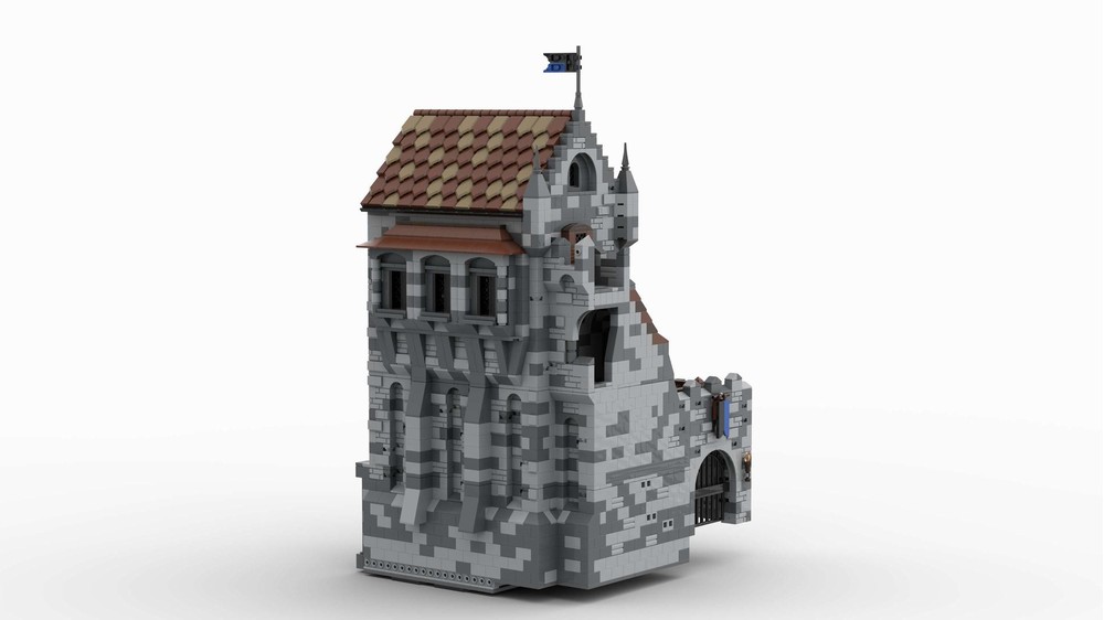 LEGO MOC-131232 H06 Prison and Writing Rooms for my medieval castle by ...