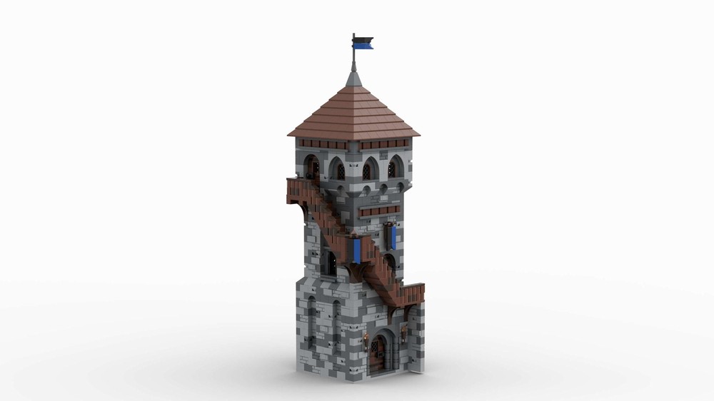 LEGO MOC H08 Owl Tower for my medieval castle by Sir Perceval ...