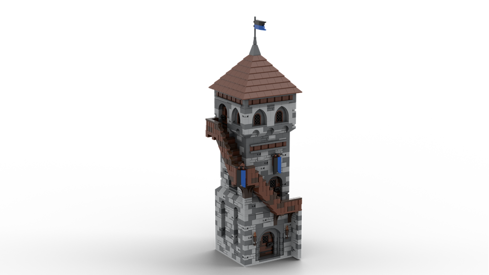 LEGO MOC H08 Owl Tower for my medieval castle by Sir Perceval ...