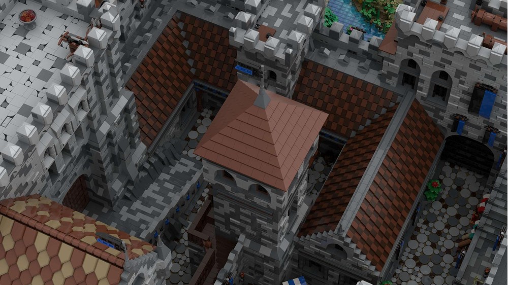 Lego Moc H09 Barrackskaserna 1 For My Medieval Castle By Sir Perceval