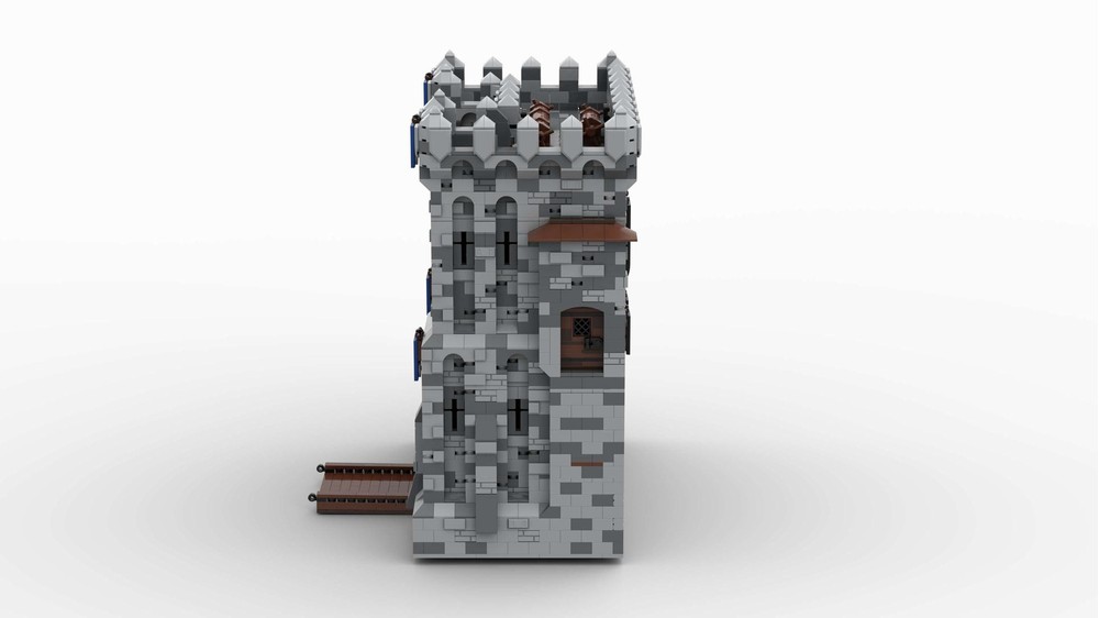Lego Moc H14 Main Gatehouse For My Medieval Castle By Sir Perceval