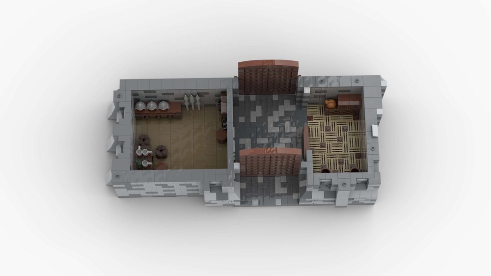 Lego Moc H16 Palace Gatehouse For My Medieval Castle By Sir Perceval