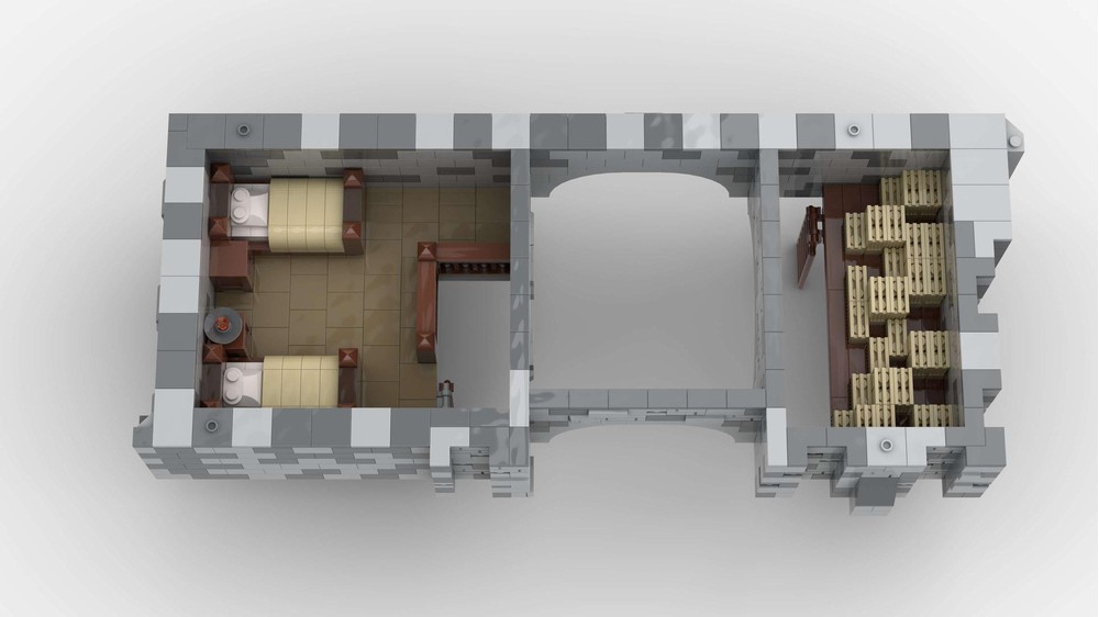 Lego Moc H16 Palace Gatehouse For My Medieval Castle By Sir Perceval