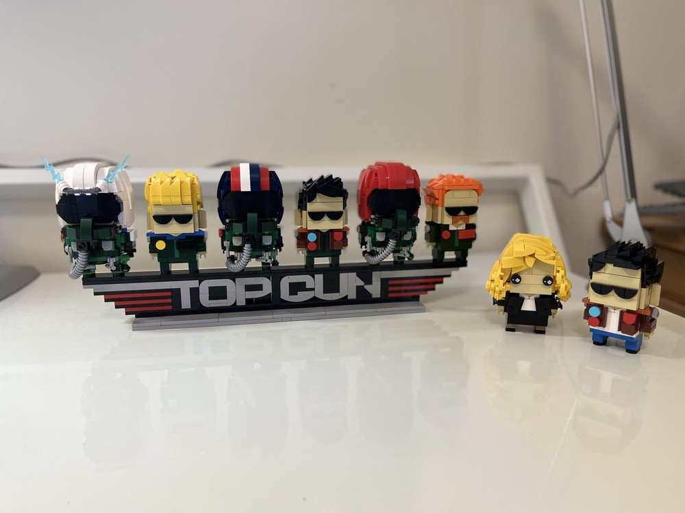 LEGO MOC TOP GUN Brickheadz Collection by legomania_josh | Rebrickable ...