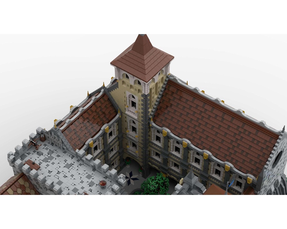 Lego Moc H18 Palace Tower For My Medieval Castle By Sir Perceval
