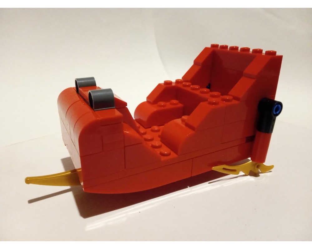 LEGO MOC Sleigh by Jimboblimb | Rebrickable - Build with LEGO