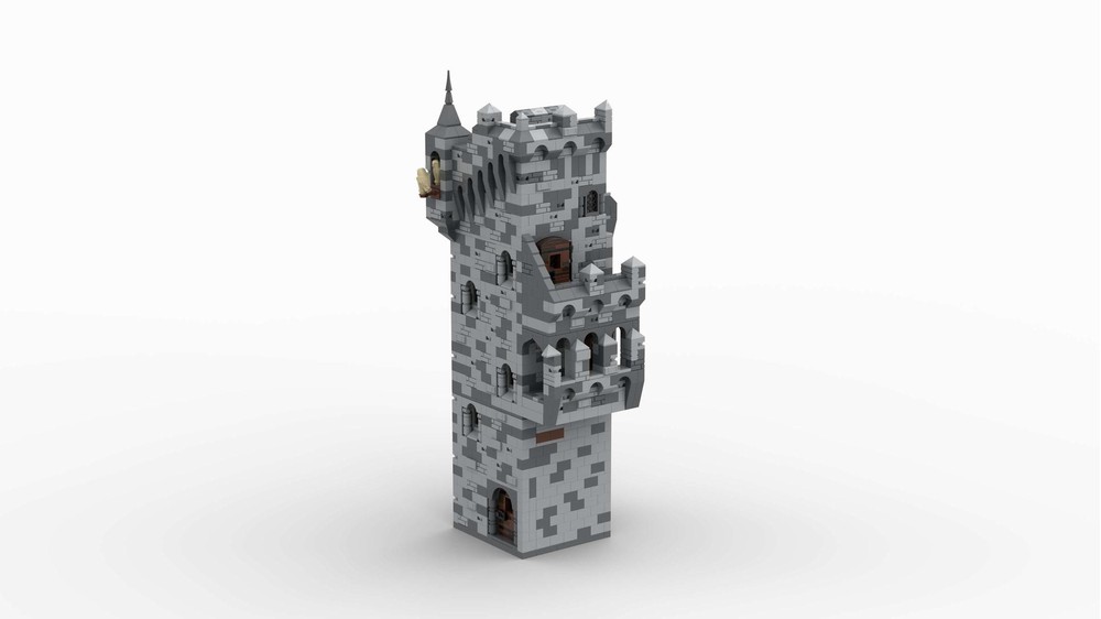 LEGO MOC H21 Stair Tower for my medieval castle by Sir Perceval ...