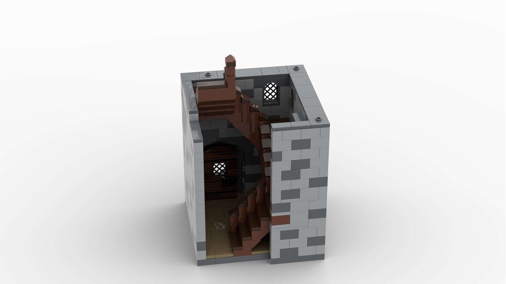 LEGO MOC H21 Stair Tower for my medieval castle by Sir Perceval ...