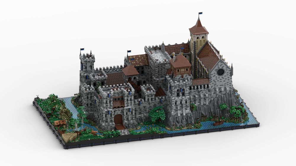 LEGO MOC Complete Medieval Castle by Sir Perceval | Rebrickable - Build ...