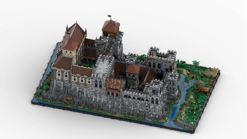LEGO MOC Complete Medieval Castle by Sir Perceval | Rebrickable - Build ...