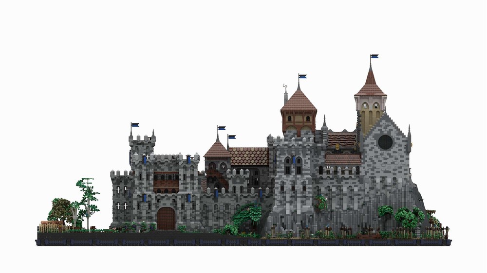 LEGO MOC Complete Medieval Castle by Sir Perceval | Rebrickable - Build ...