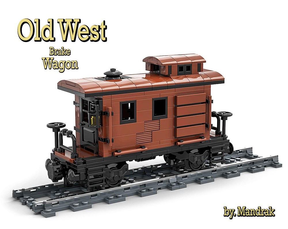 LEGO MOC Old West Brake Wagon by mandrak | Rebrickable - Build with LEGO