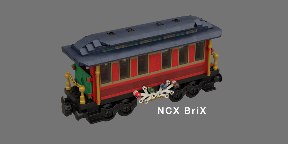 LEGO MOC Christmas Passenger Car by NCX BriX by NCX BriX | Rebrickable ...