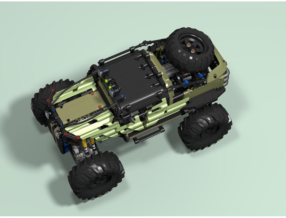 LEGO MOC 4x4 x-treme off-roader【ver.3.0_2speed shift function】 by ...