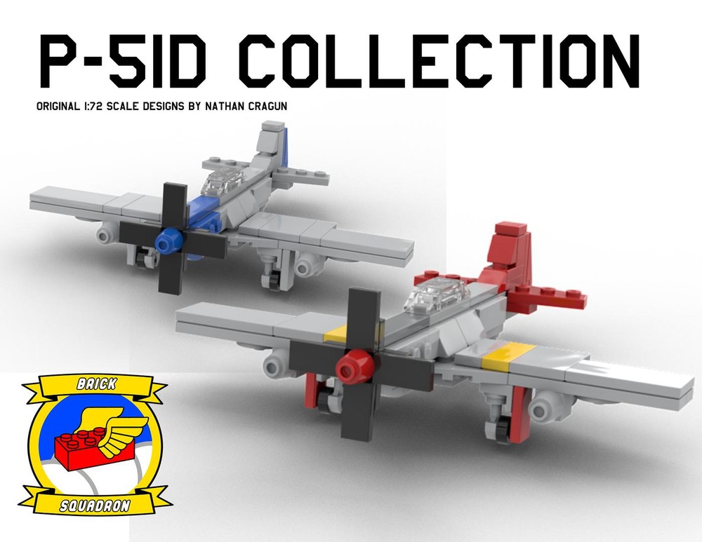 LEGO MOC-131337 P-51D Collection by brick_squadron | Rebrickable ...