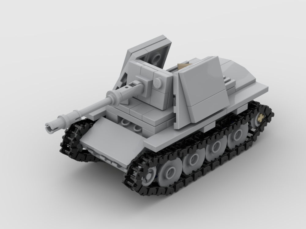 LEGO MOC Marder III ausf.H by the_legotanker | Rebrickable - Build with ...