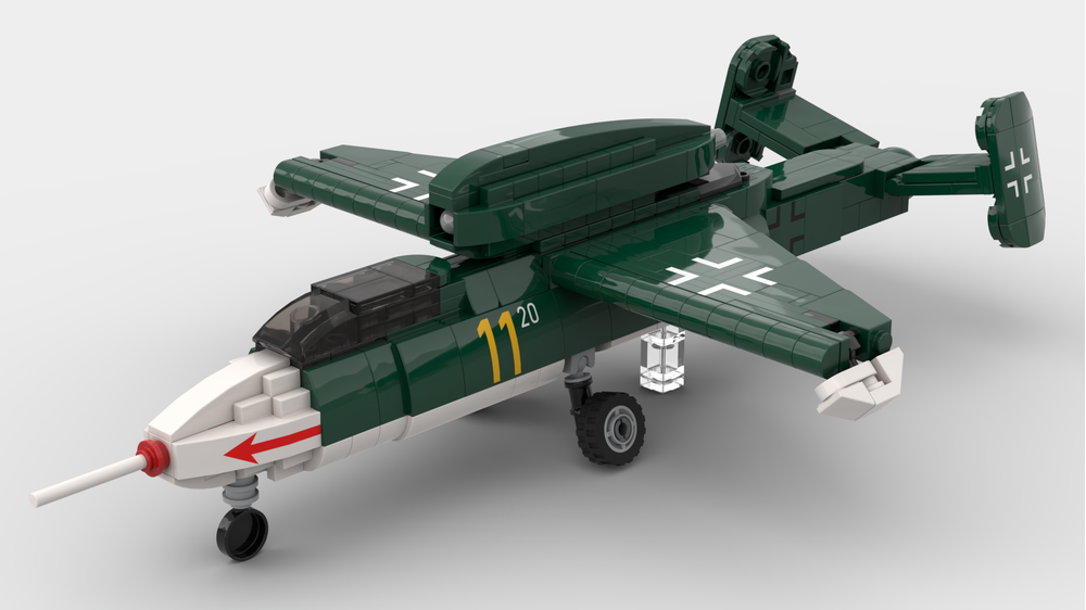 Lego Moc 135 Scale He 162 Salamander By Handsolo99 Rebrickable