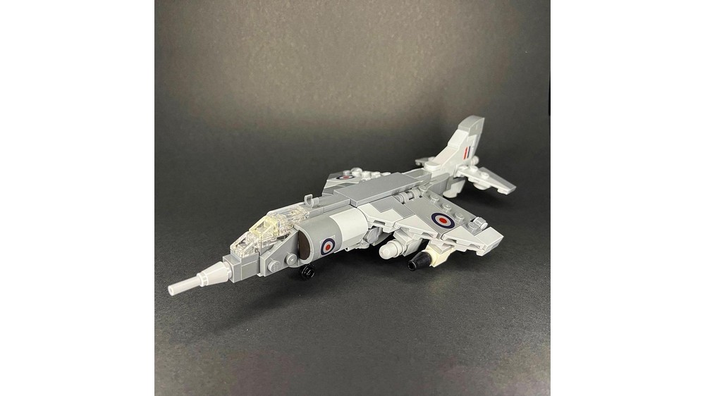 Lego Moc 172 Scale Harrier Gr1 By Handsolo99 Rebrickable Build