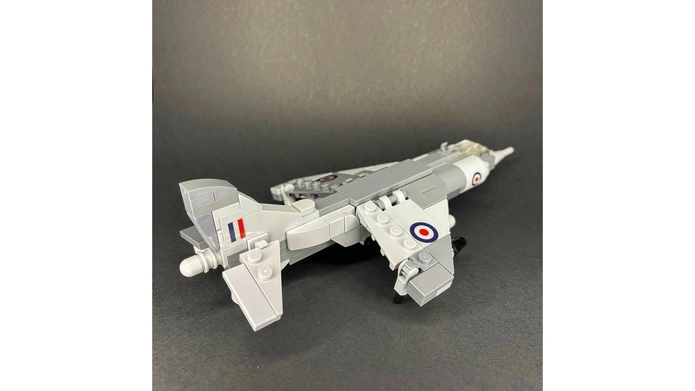 Lego Moc 172 Scale Harrier Gr1 By Handsolo99 Rebrickable Build