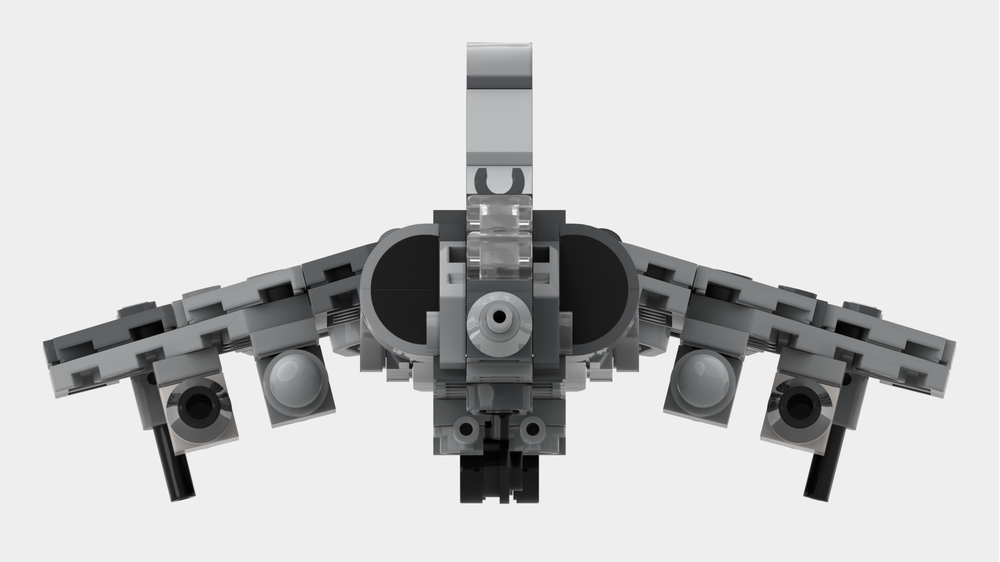Lego Moc 172 Scale Harrier Gr1 By Handsolo99 Rebrickable Build
