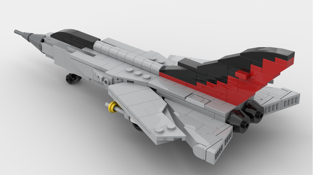 Lego Moc 172 Scale Panavia Tornado Adv F3 By Handsolo99 Rebrickable