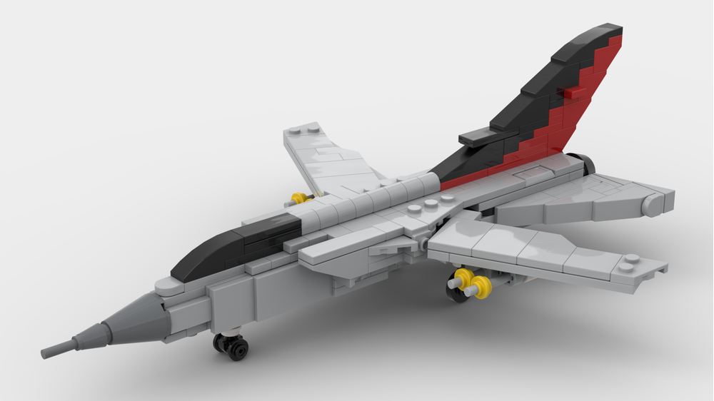 Lego Moc 172 Scale Panavia Tornado Adv F3 By Handsolo99 Rebrickable