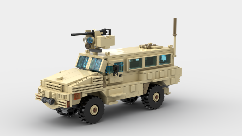 LEGO MOC RG-31 Mk.5E Cat.1 MRAP by Zaturon | Rebrickable - Build with LEGO