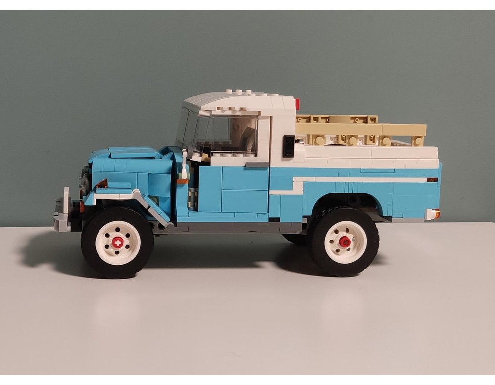 Lego Moc 10279 Toyota Fj Pickup By Kirvet Rebrickable Build With Lego
