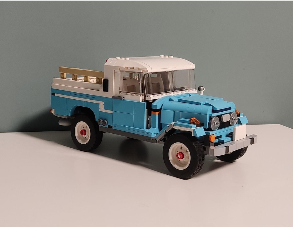 Lego Moc 10279 Toyota Fj Pickup By Kirvet Rebrickable Build With Lego