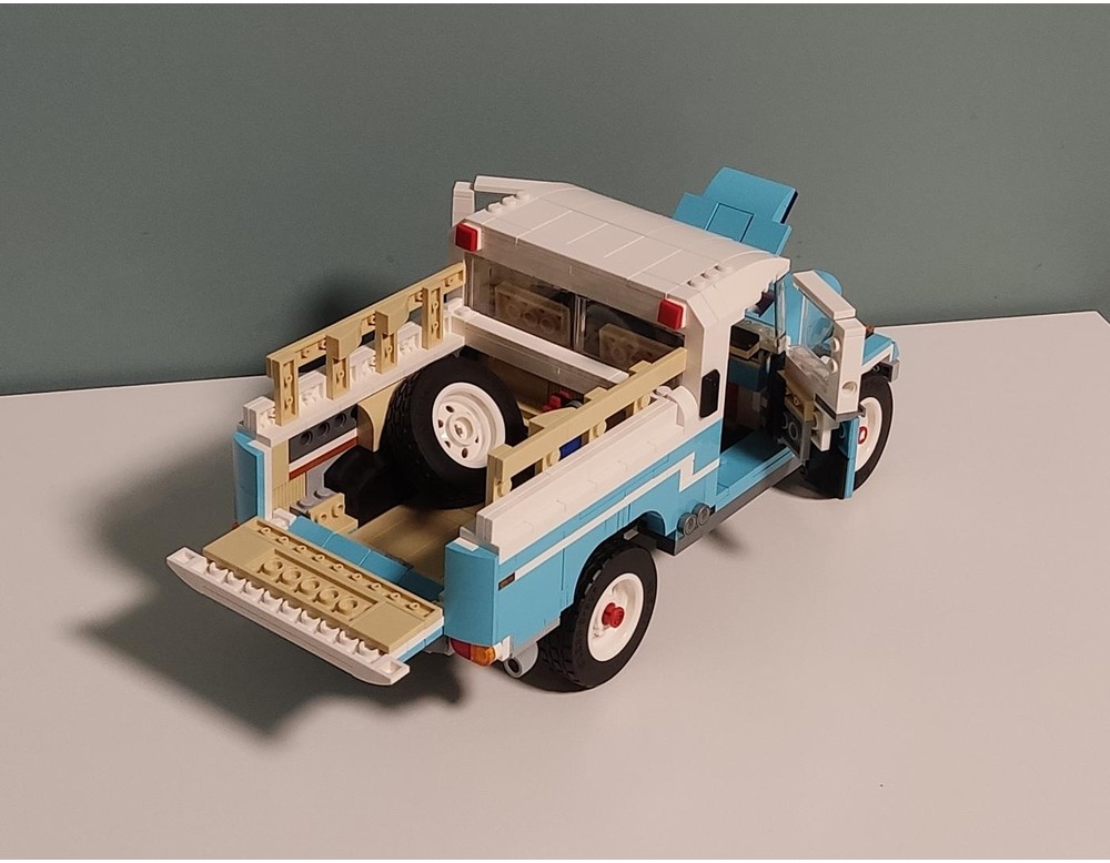 Lego Moc 10279 Toyota Fj Pickup By Kirvet Rebrickable Build With Lego