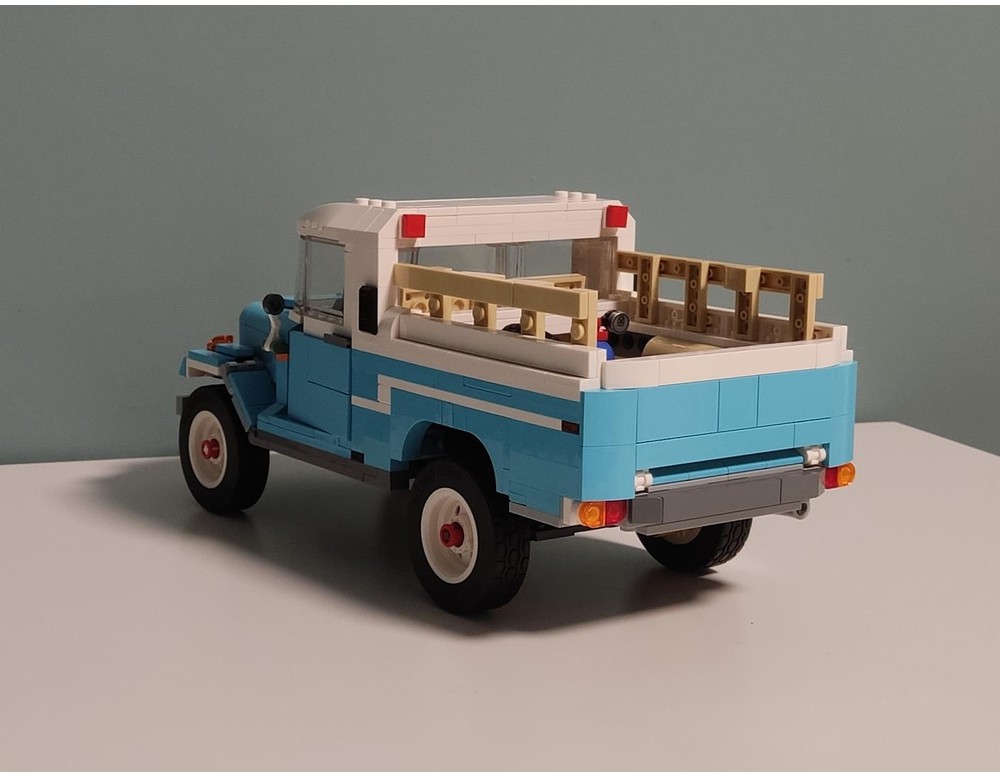 LEGO MOC 10279 Toyota FJ Pickup by Kirvet | Rebrickable - Build with LEGO