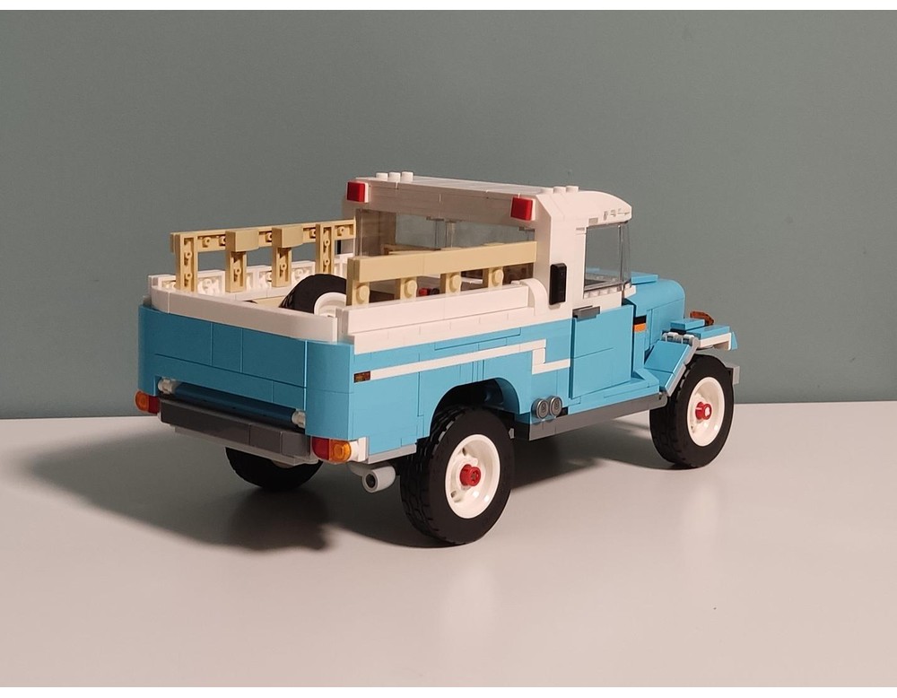 Lego Moc 10279 Toyota Fj Pickup By Kirvet Rebrickable Build With Lego