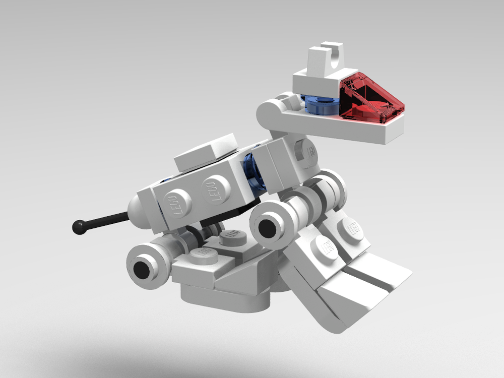 LEGO MOC K-9 Space Police Robot Dog by thornhill | Rebrickable - Build ...