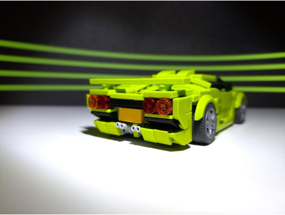 Lego Moc Lamborghini Diablo Sv By Koenkunbricks Rebrickable Build