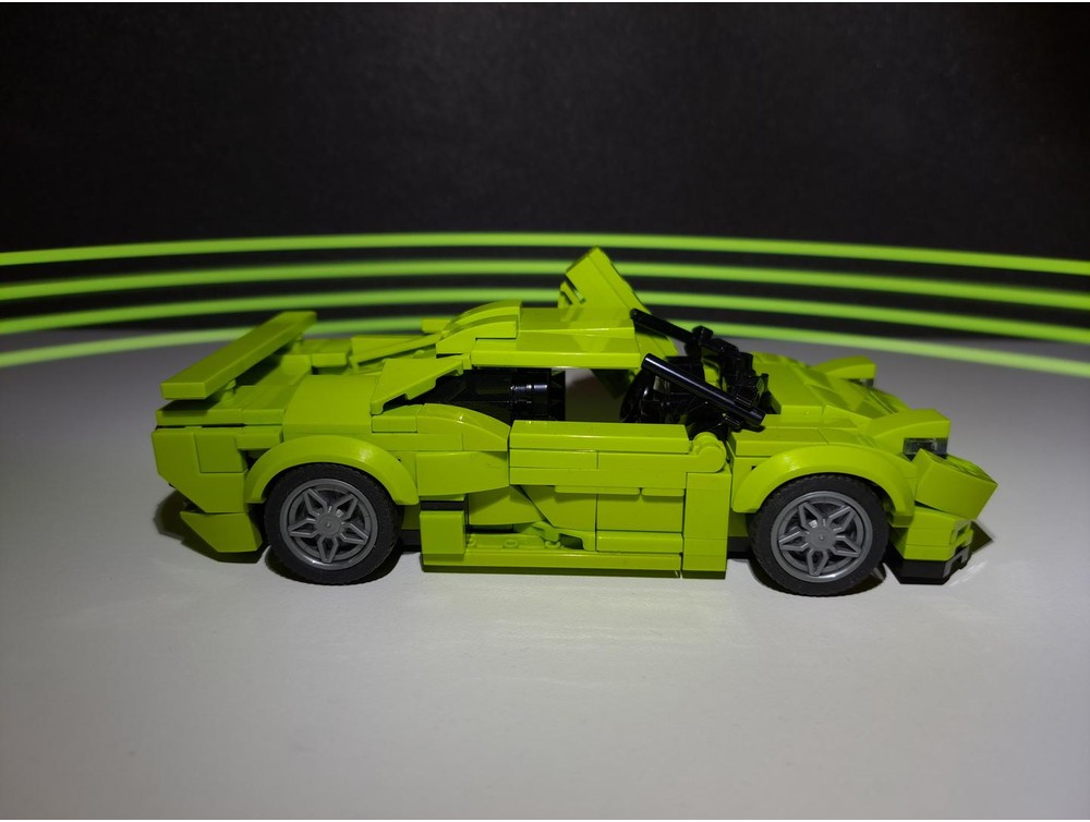 Lego Moc Lamborghini Diablo Sv By Koenkunbricks Rebrickable Build