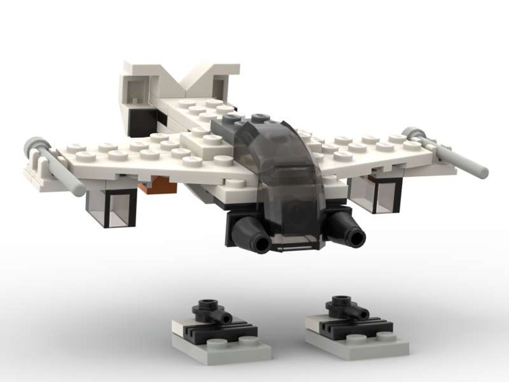 LEGO MOC 2x912055 Dropship #11 by meregt | Rebrickable - Build with LEGO