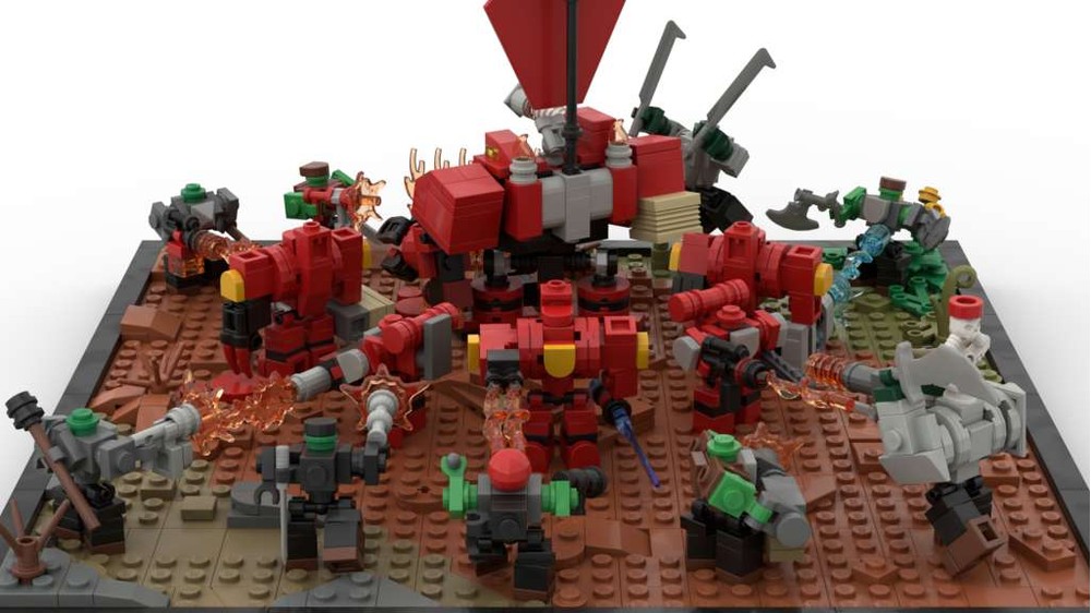 LEGO MOC-131414 Warhammer 40k diorama by meregt | Rebrickable - Build ...