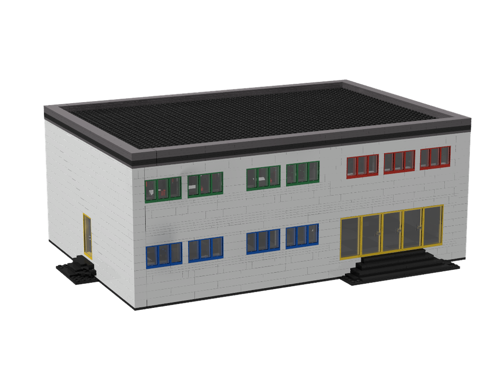 LEGO MOC Moderne Schule / modern school by MiBrick | Rebrickable ...