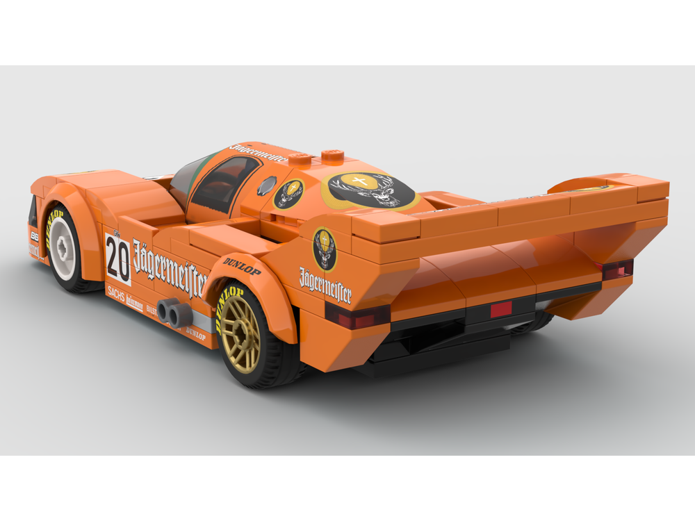 Lego Moc Porsche 956 1985 20 Group C By Bryccars Rebrickable