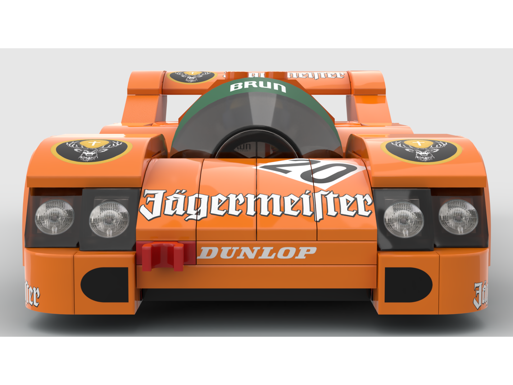 Lego Moc Porsche 956 1985 20 Group C By Bryccars Rebrickable