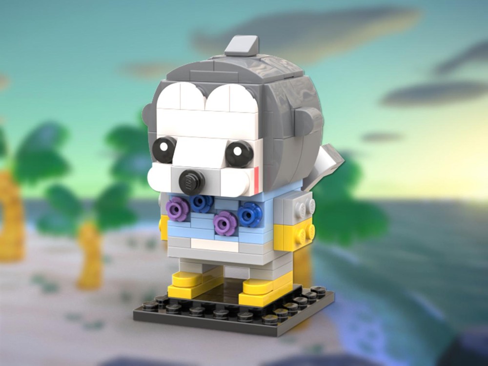 LEGO MOC Shari Brickheadz (From Animal Crossing) by ccZone ...