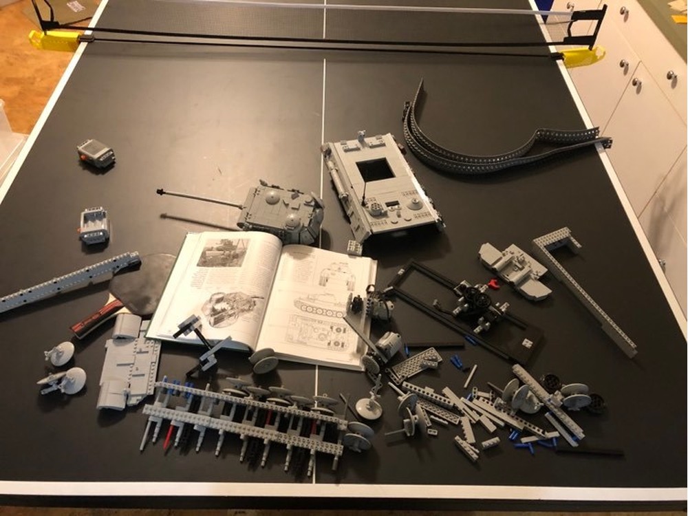 Lego Moc 116 Scale Remote Contolled Panther Tank Old Version 2019