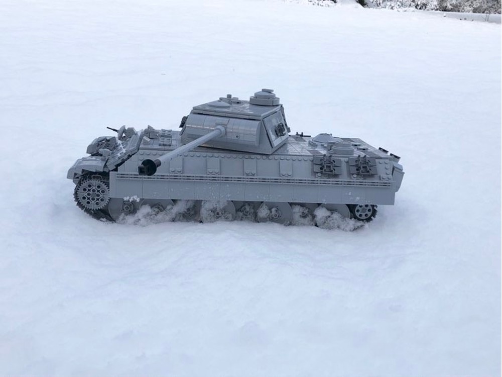Lego Moc 116 Scale Remote Contolled Panther Tank Old Version 2019