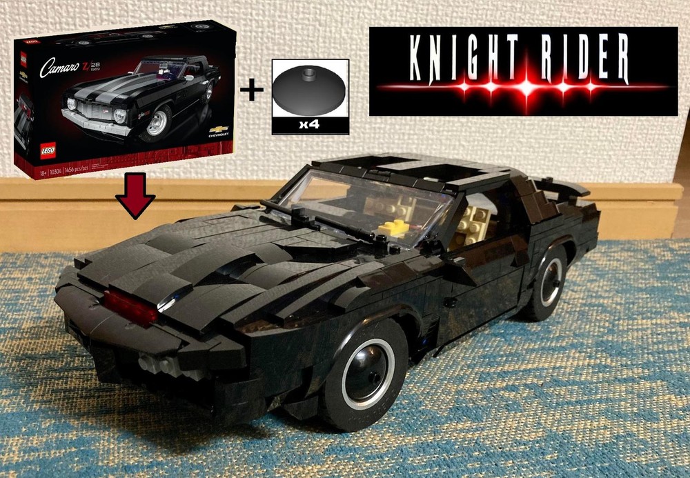 LEGO MOC Knight Rider KITT by CreationCaravan (Brad Barber ...