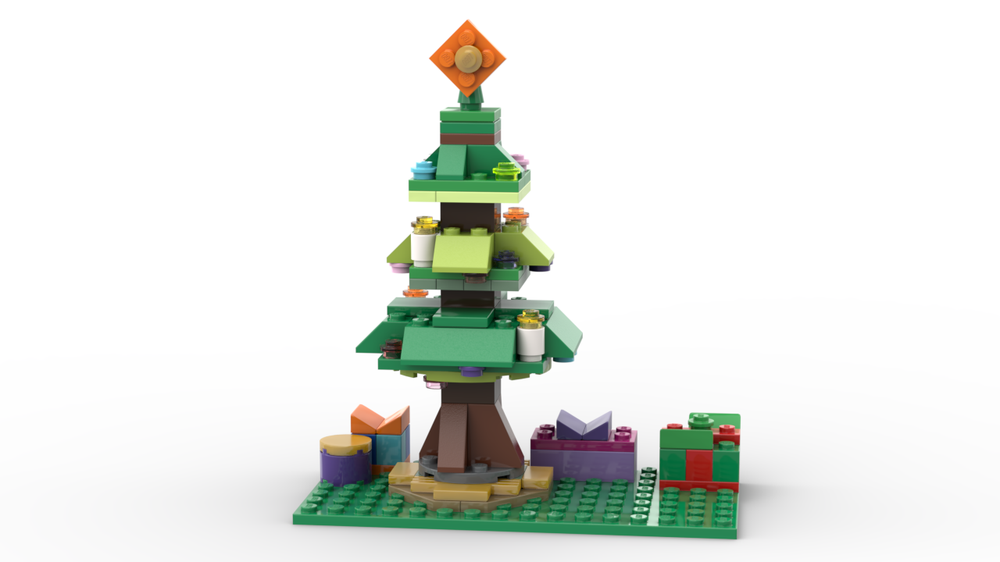 LEGO MOC 10717 Christmas tree by Lenarex | Rebrickable - Build with LEGO