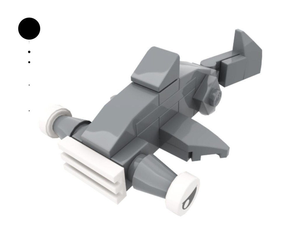 LEGO MOC 14 Hammerhead shark by MyKidisanAlien | Rebrickable - Build ...