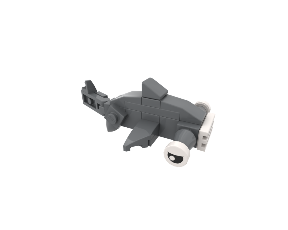 LEGO MOC 14 Hammerhead shark by MyKidisanAlien | Rebrickable - Build ...