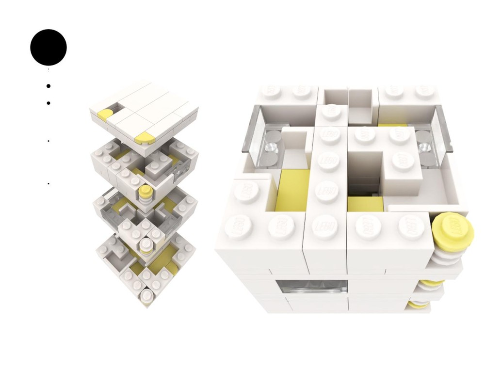 LEGO MOC 18 4D Maze by MyKidisanAlien | Rebrickable - Build with LEGO
