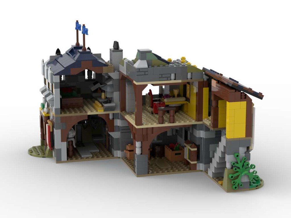 Lego Moc 31120 The Knights Retreat Alternate Build By Graeymaelkyn