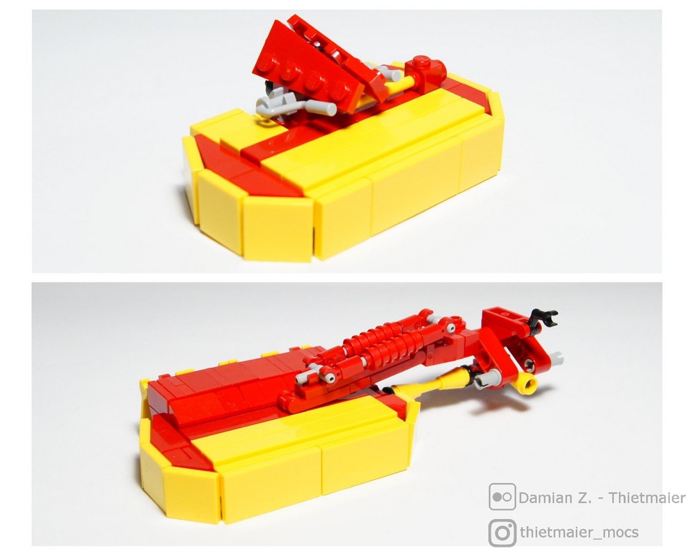 LEGO MOC Pottinger Novacat 306F and 305H mowers by thietmaier_mocs | Rebrickable - Build with LEGO